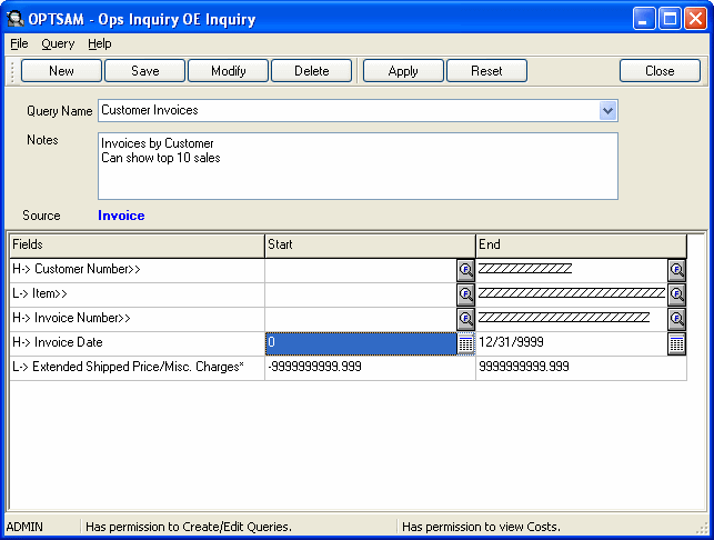 Lesson 2: Setting the Range/Optimizing a Query